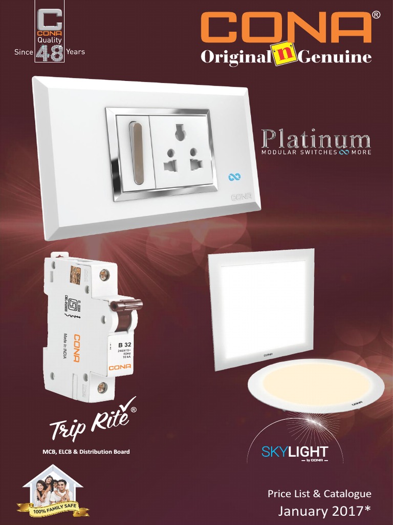 Cona Catalog Jan 2017 PDF | PDF | Battery Charger | Ac Power Plugs And ...