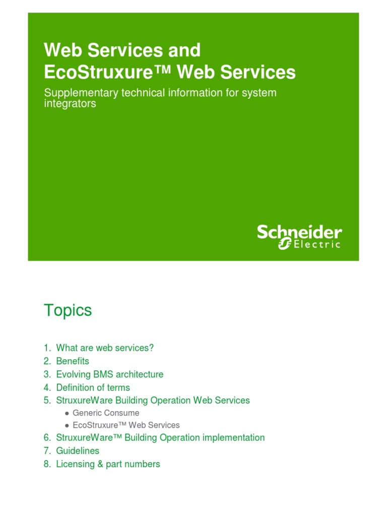 Webservices Technical en | PDF | Web Service | World Wide Web