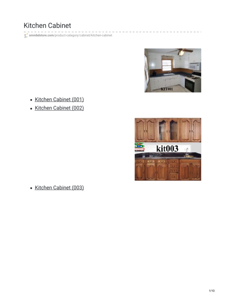 Kitchen Cabinets Collection Online | PDF | Sports & Recreation ...