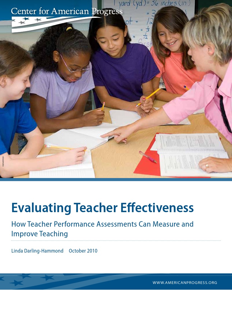 Evaluating Teacher Effectiveness | PDF | Teacher Education ...