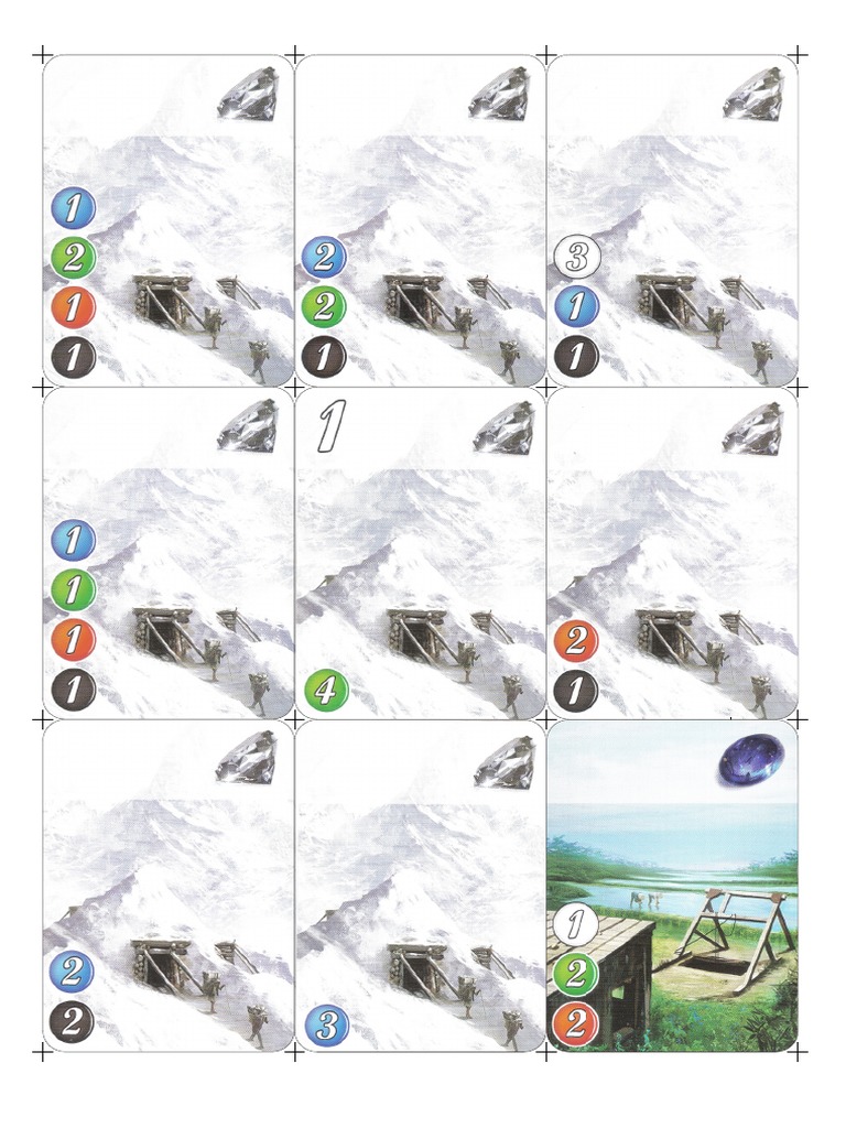 Splendor Cartas - Primer Nivel | PDF