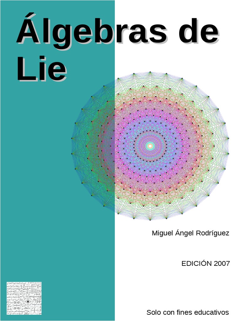 Introducción a las Álgebras de Lie | PDF | Algebra de mentiras | Matriz ...