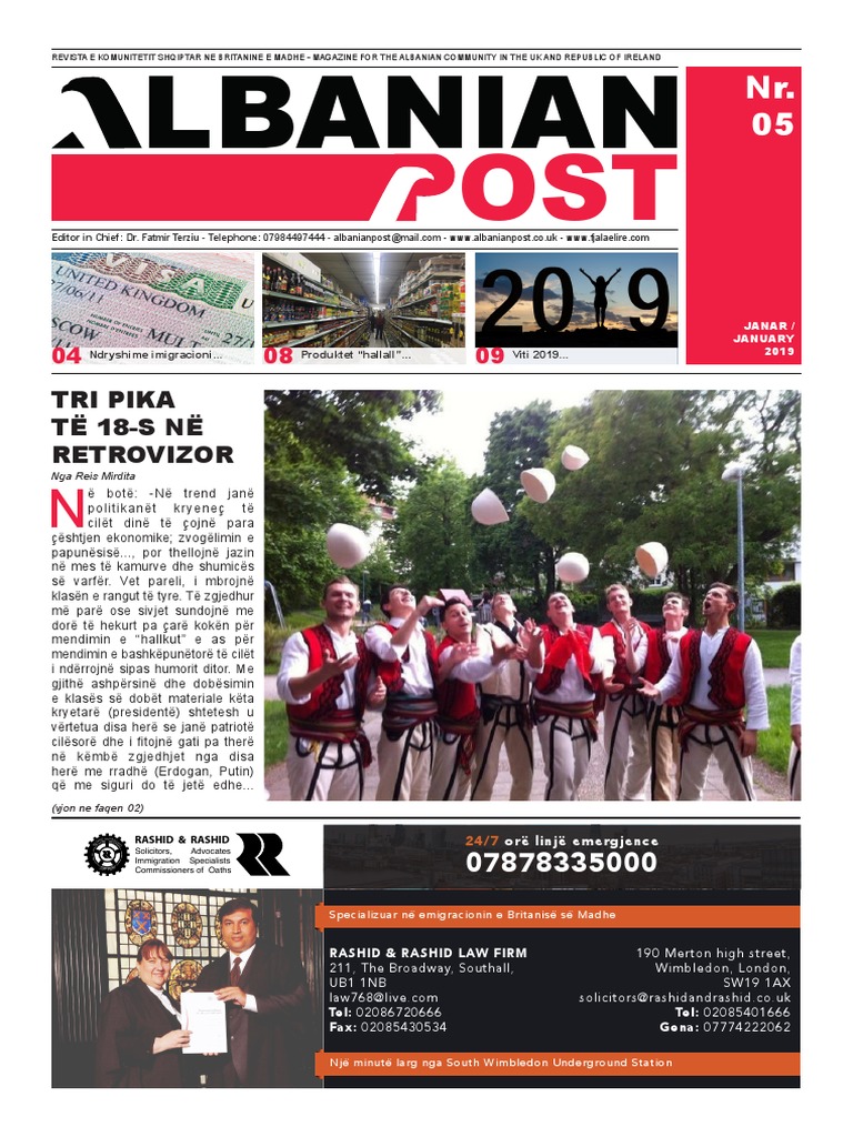 Albanian Post - JANAR | PDF