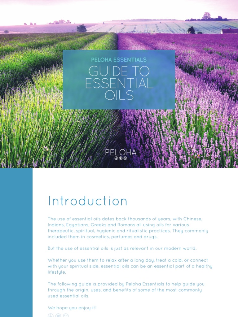 Essential Oil Guide | PDF | Essential Oil | Perfume
