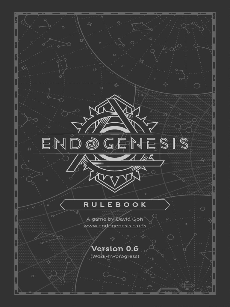 Endogenesis Manual de Juego | PDF | Leisure