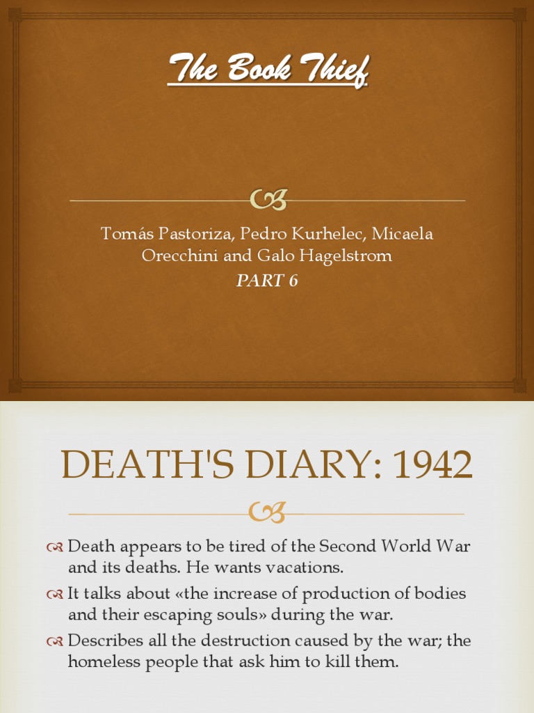 The Book Thief Part 6 Presentation | PDF | Violence | Unrest