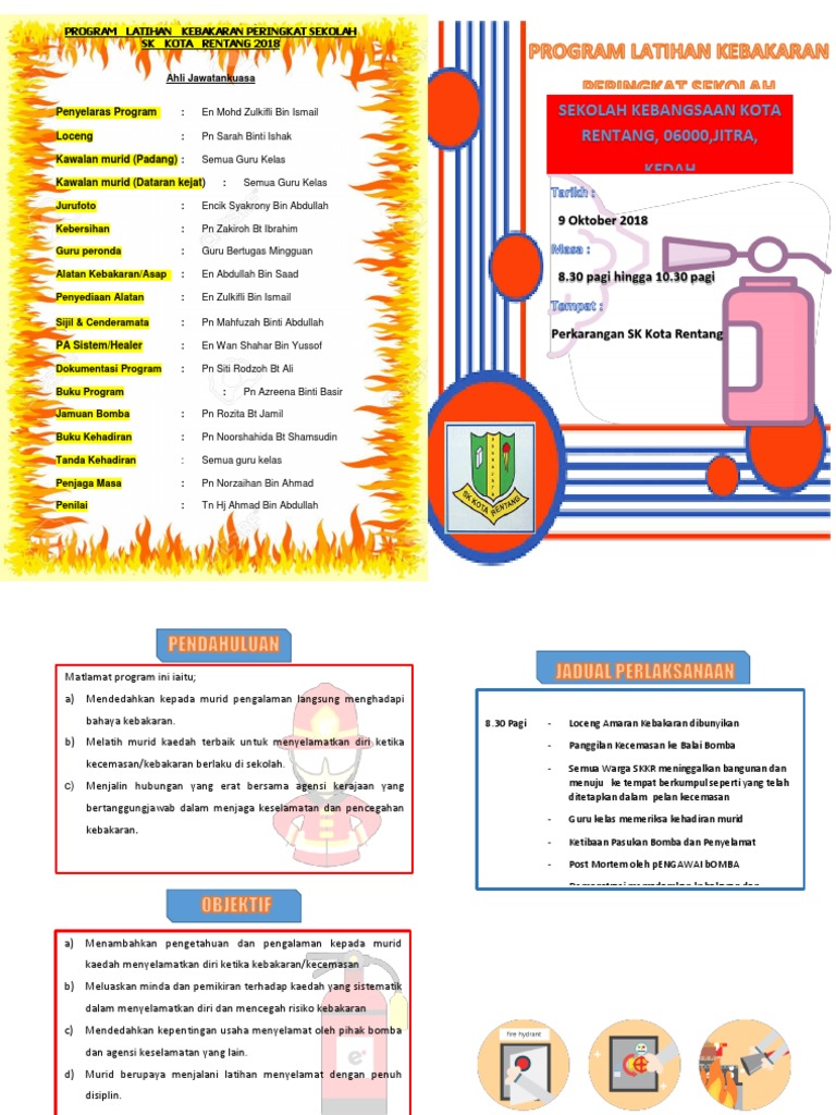 Brosur Kebakaran | PDF