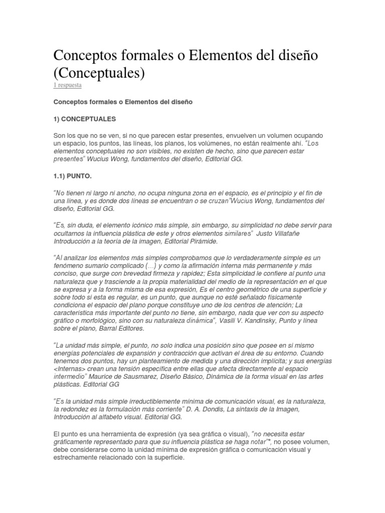 Conceptos Formales o Elementos Del Diseño | Color | Diseño