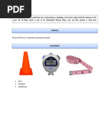 40 Meter Sprint | PDF | Technology & Engineering
