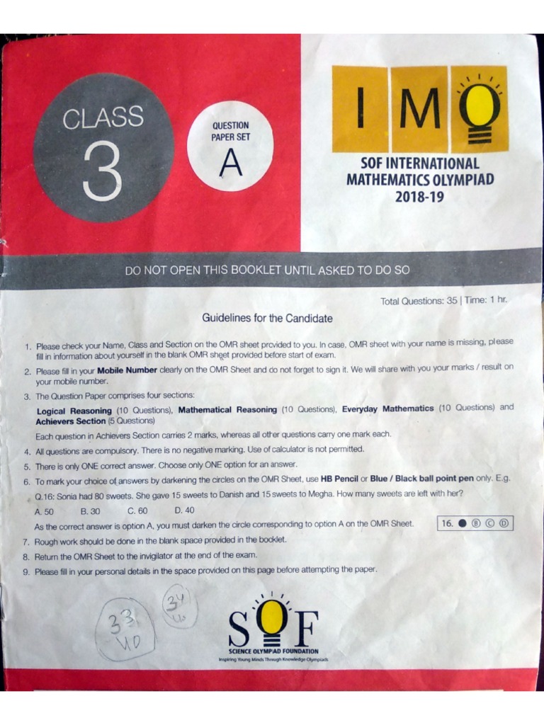 Imo 2018 | PDF