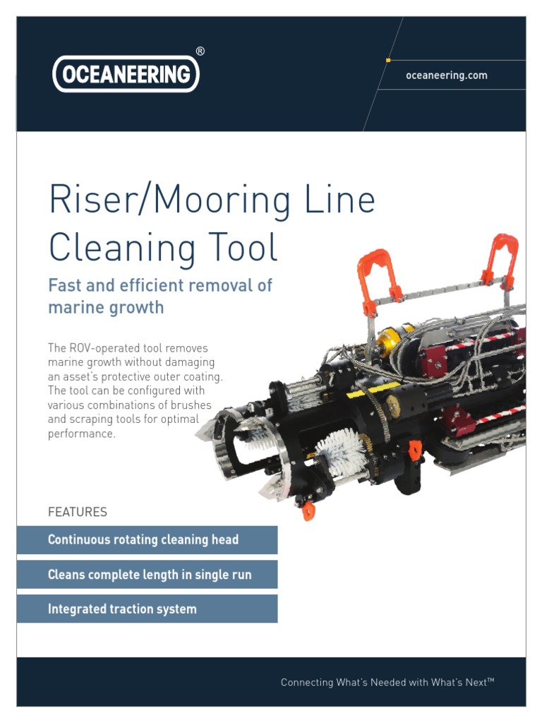 ST&R Riser Mooring Line Cleaning Tool | PDF
