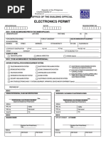 Building Permit Form Sample Quezon City | PDF | Specification ...