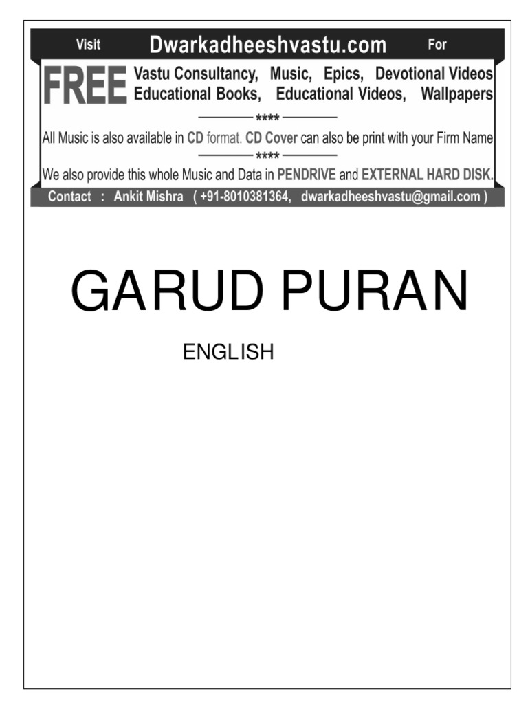 Garud Puran English | PDF | Vishnu | Shiva