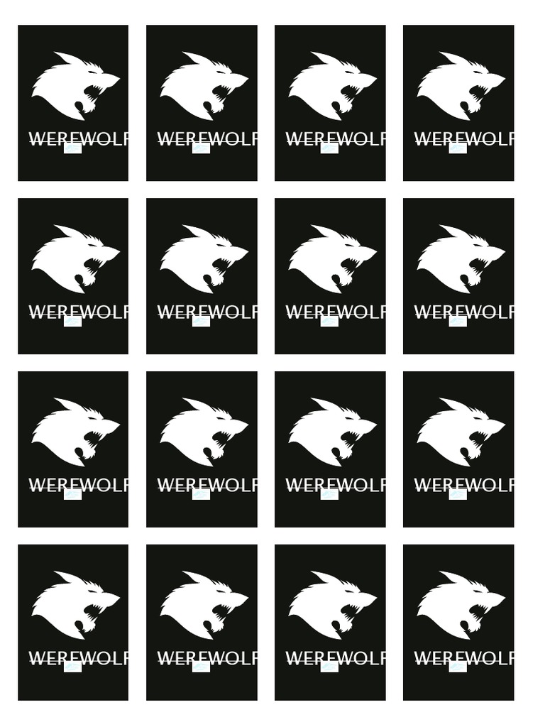 Werewolf Werewolf Werewolf Werewolf | PDF | Werewolves | Wolves