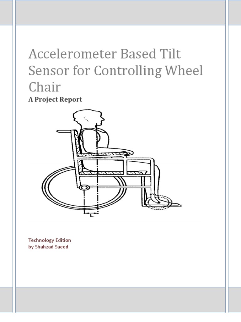 Tilt Sensor Wheelchair Control System | PDF | Accelerometer | Relay