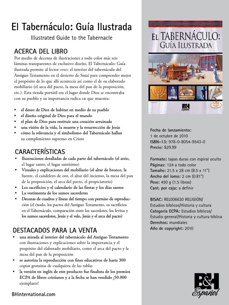 El Tabernaculo Guia Ilustrada - Esp PDF | PDF | Arca de la Alianza | Tabernáculo