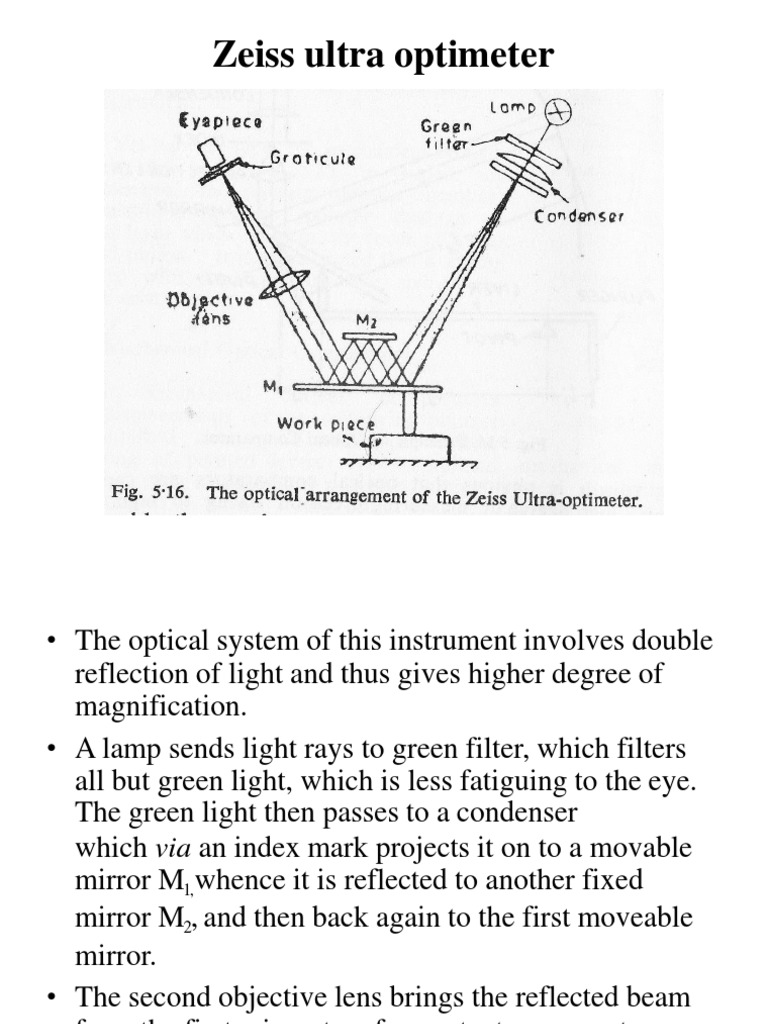 Comparators Mechanical | PDF | Lens (Optics) | Optics