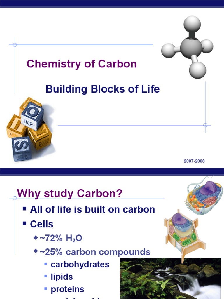 Chemistry of Carbon in AP Biology | PDF | Carboxylic Acid | Macromolecules