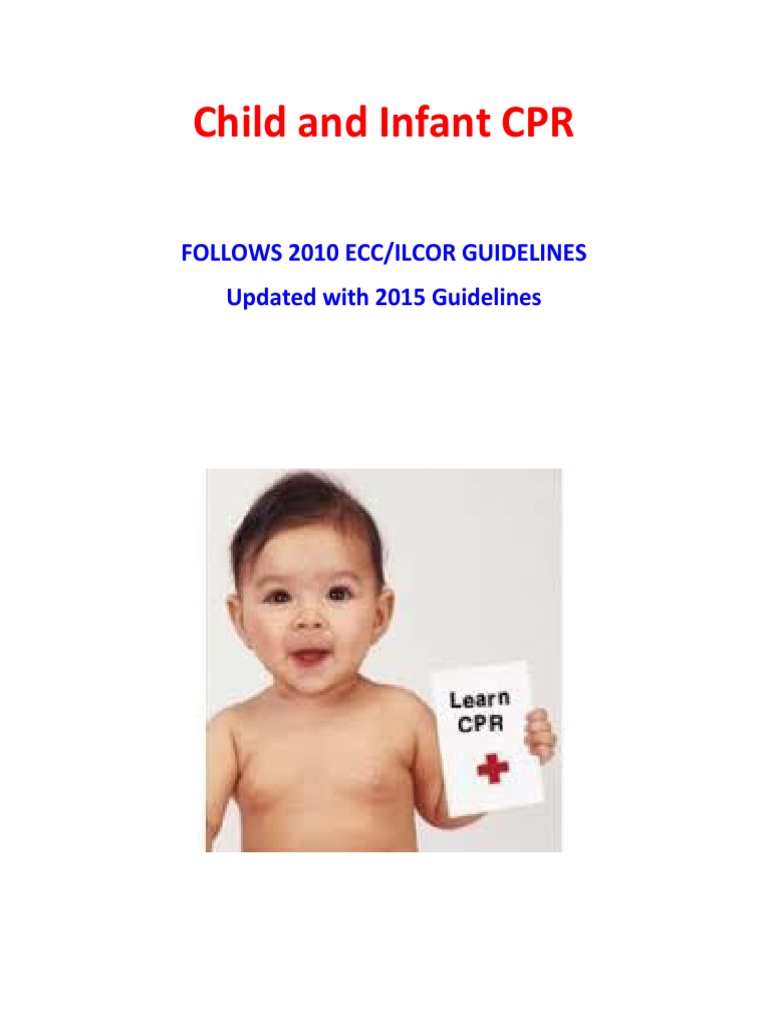 Child and Infant CPR | PDF | Cardiopulmonary Resuscitation | Lung