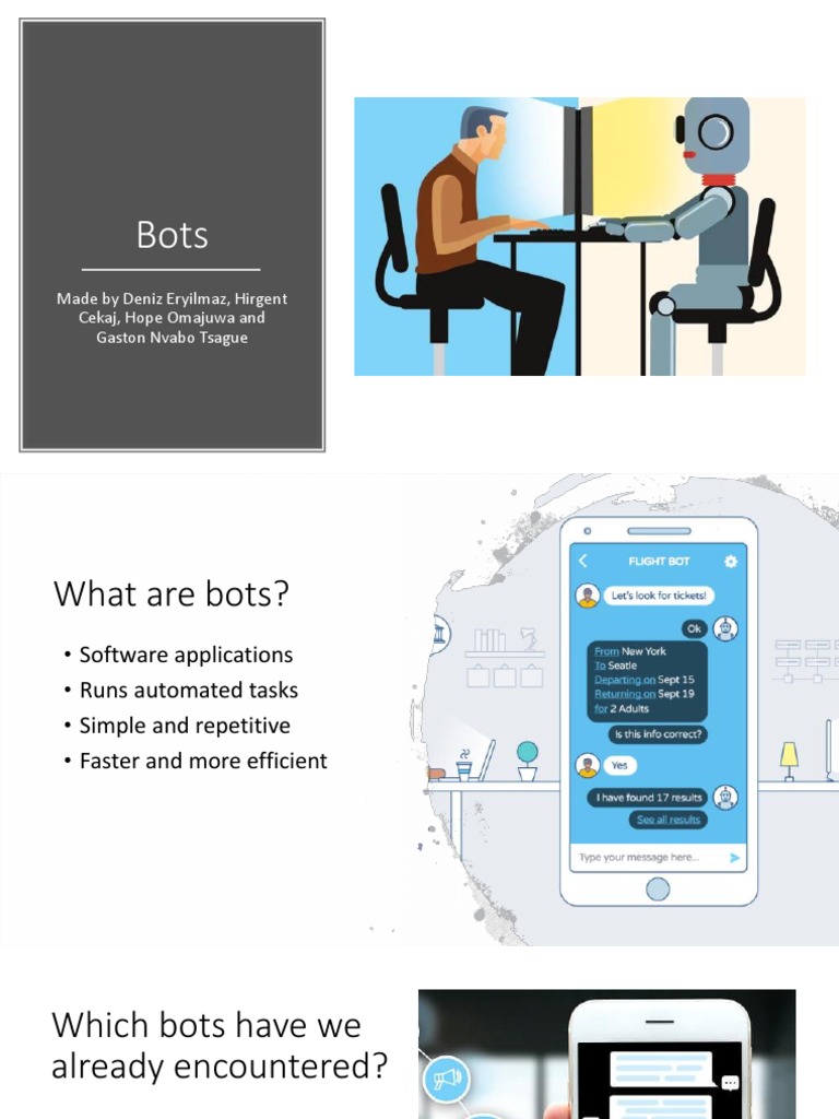 Bots | PDF