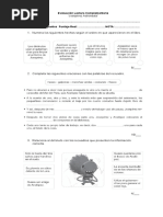 Prueba de Lectura Complementaria Franny y El Mostruo Calabaza | PDF | Ocio