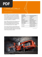 Dev Drill Rig - Sandvik Dd421-Specification-Sheet-English | PDF | Truck ...