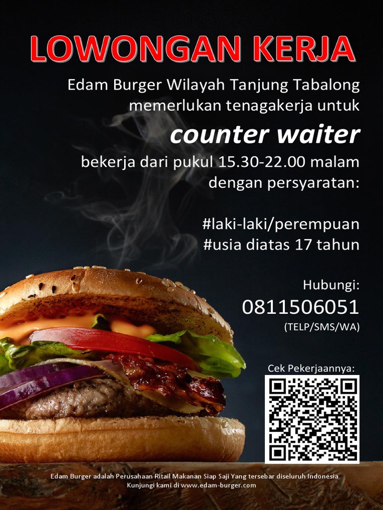 Edam Burger Cari Karyawan | PDF