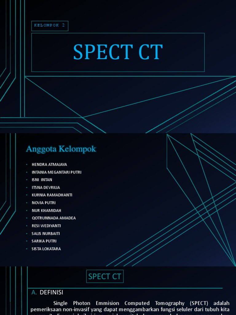 Pengenalan SPECT CT dan Fungsinya | PDF