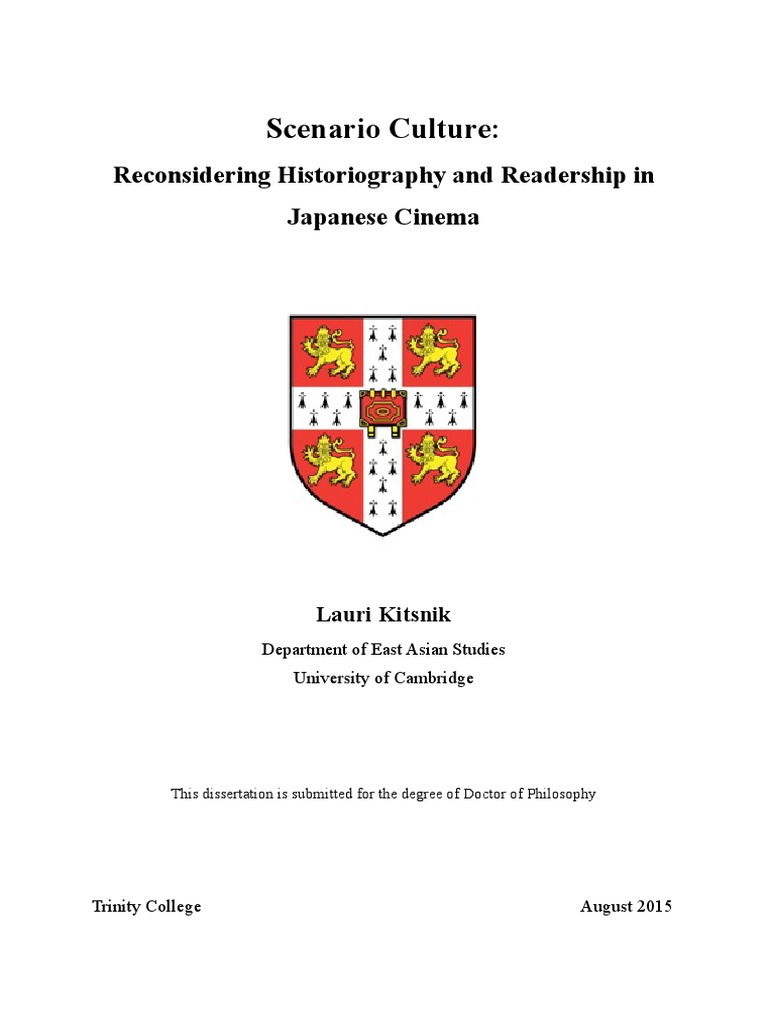 Complete Thesis Final Compressed | PDF | Screenwriting | Screenplay