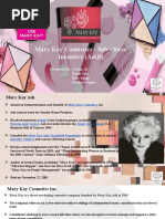 Mary Kay Interview Outline and Agenda | PDF | Economies | Business