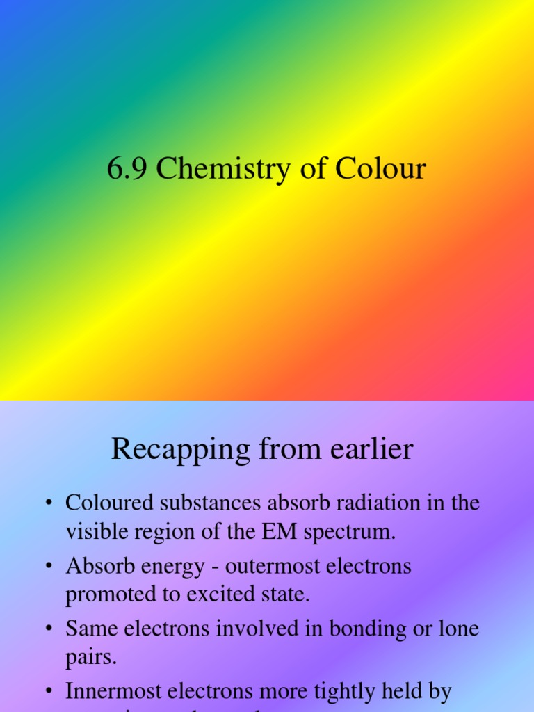 Color Chemistry | PDF