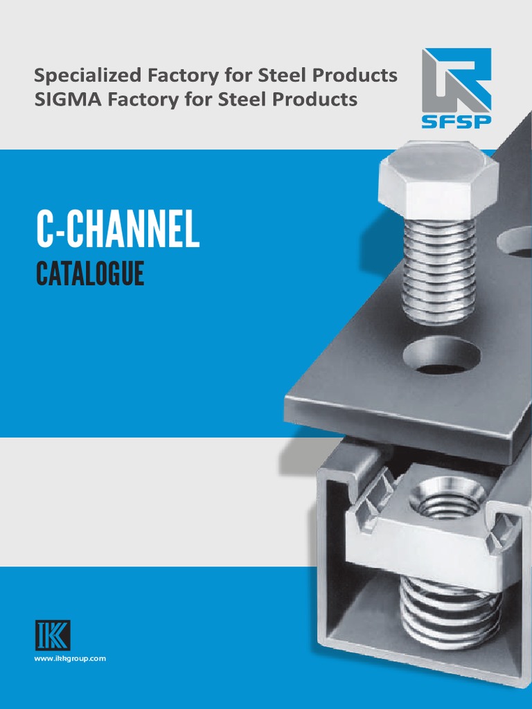 C Channel Catalogue PDF | PDF | Pipe (Fluid Conveyance) | Occupational ...