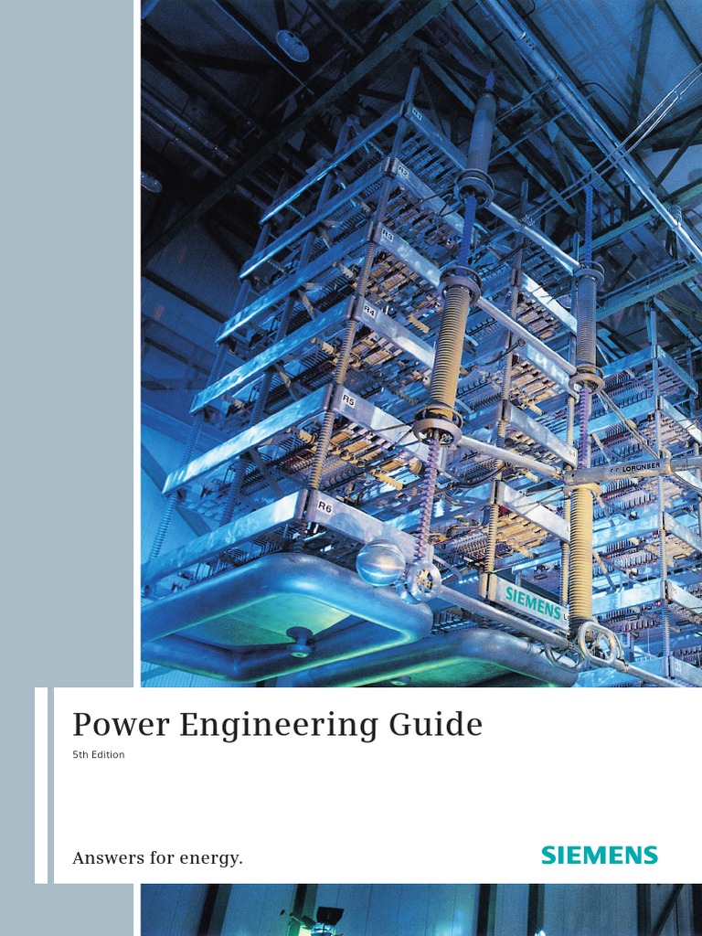 Siemens Power Engineering Guide 2008 PDF | PDF