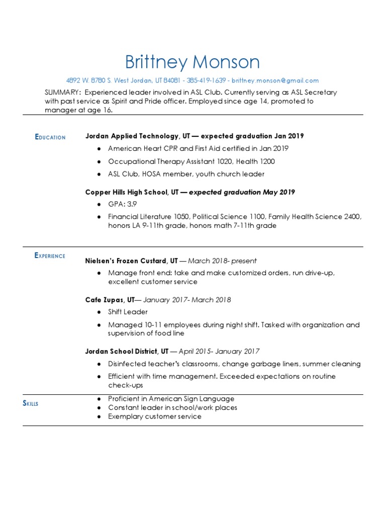 Revised Resume | PDF | Learning | Behavior Modification