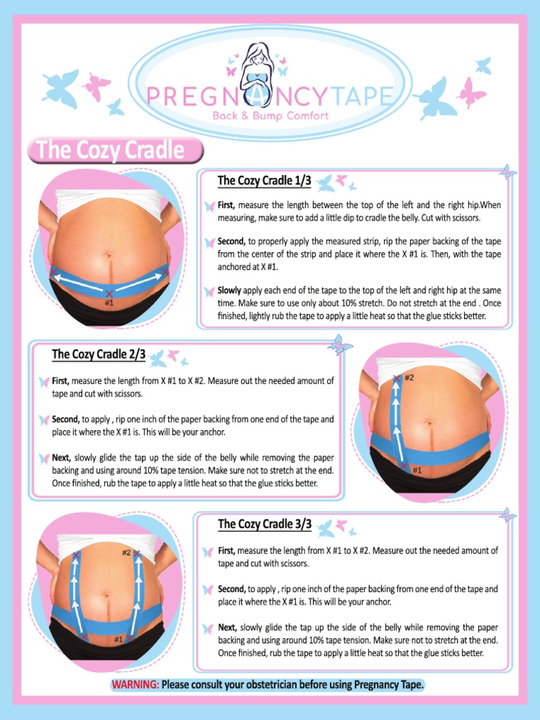 Pregnancy Taping Guide | PDF