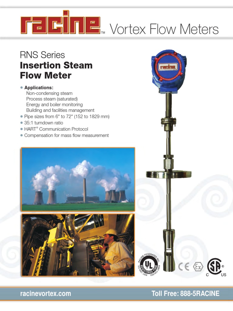 Racine RNS | PDF | Flow Measurement | Vortices