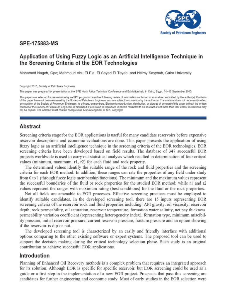 Application of Using Fuzzy Logic As An Artificial Intelligence ...