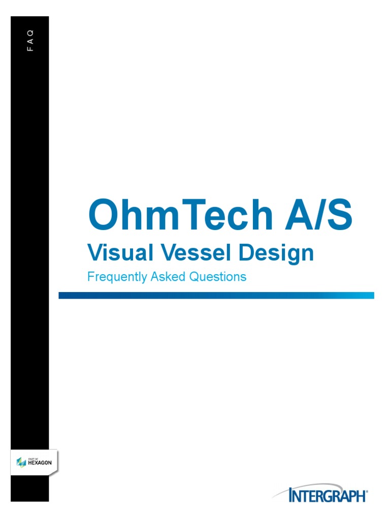 Ohmtech A/S: Visual Vessel Design | PDF | Pipe (Fluid Conveyance ...