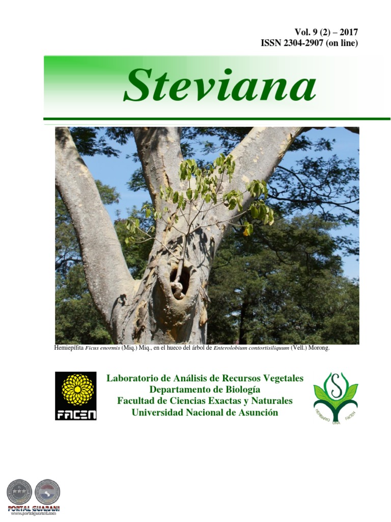 Ecología de Ficus enormis en Asunción | PDF | Plantas | Botánica