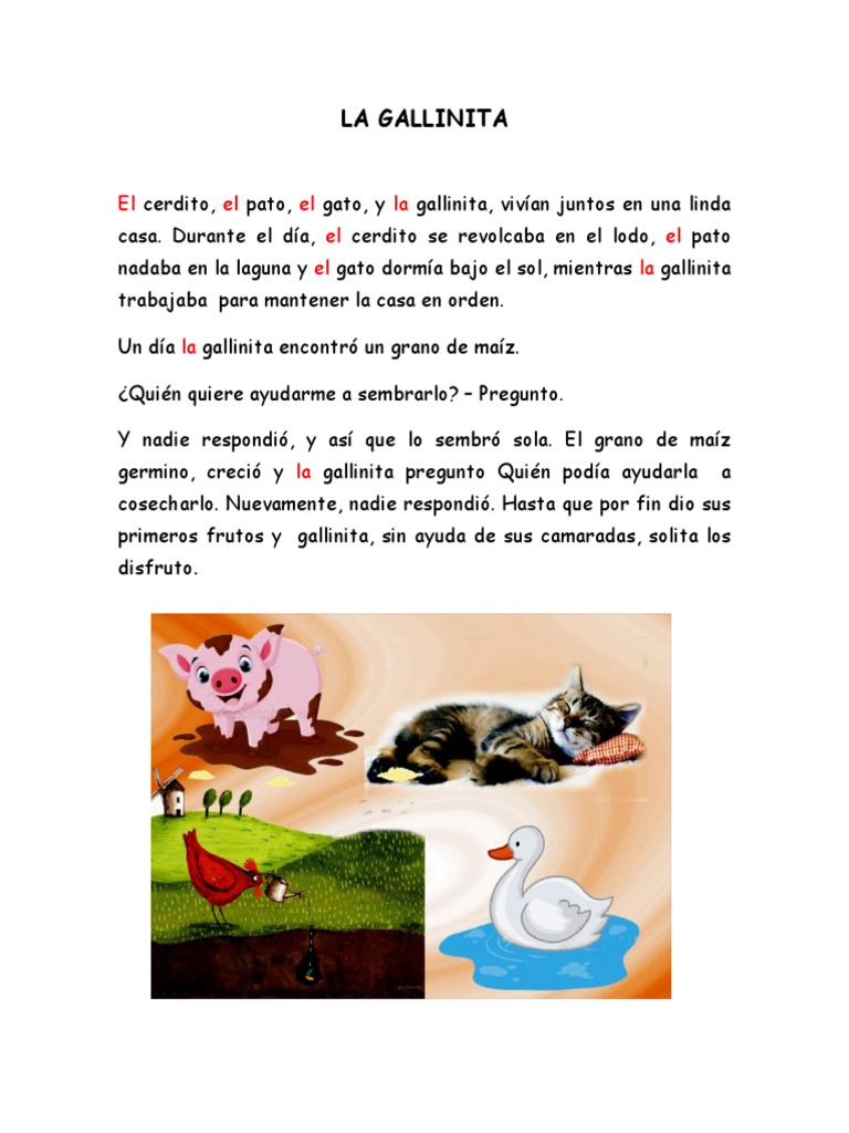 La Gallinita | PDF | Hogar, jardinería y bricolaje