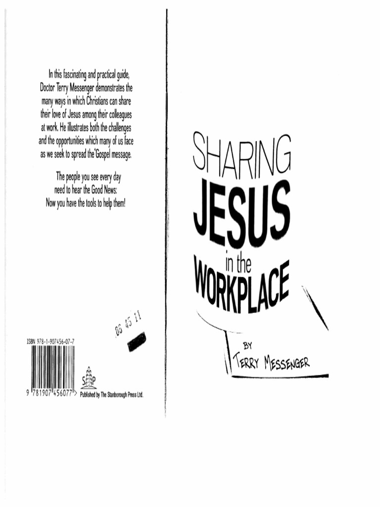 E-Book - Sharing Jesus in The Workplace | PDF | Evangelism | Jesus