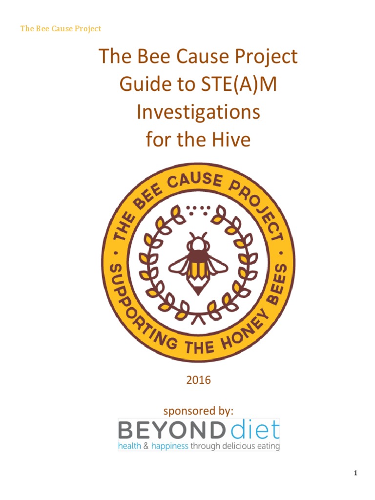 The Bee Cause Projects Honey Bee Hive STEM Guide | PDF | Beehive | Bees