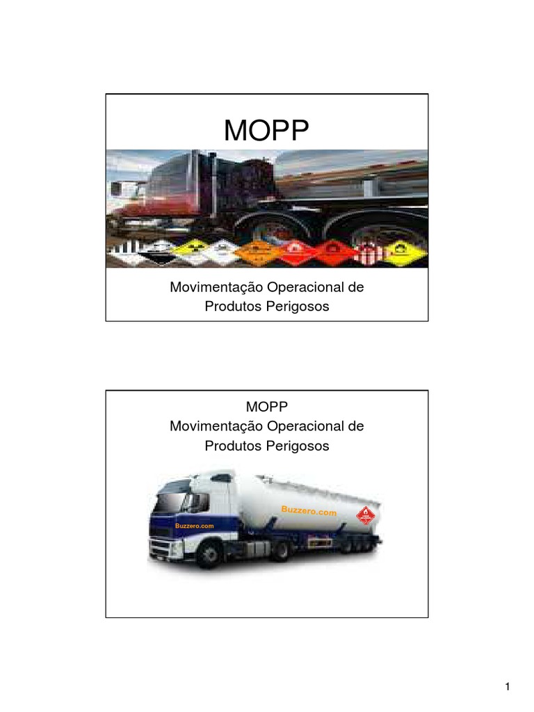 Curso Mopp | PDF | Carteira de Motorista | Tráfego