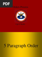 Five Paragraph Order Guide | PDF | Reconnaissance | United States ...