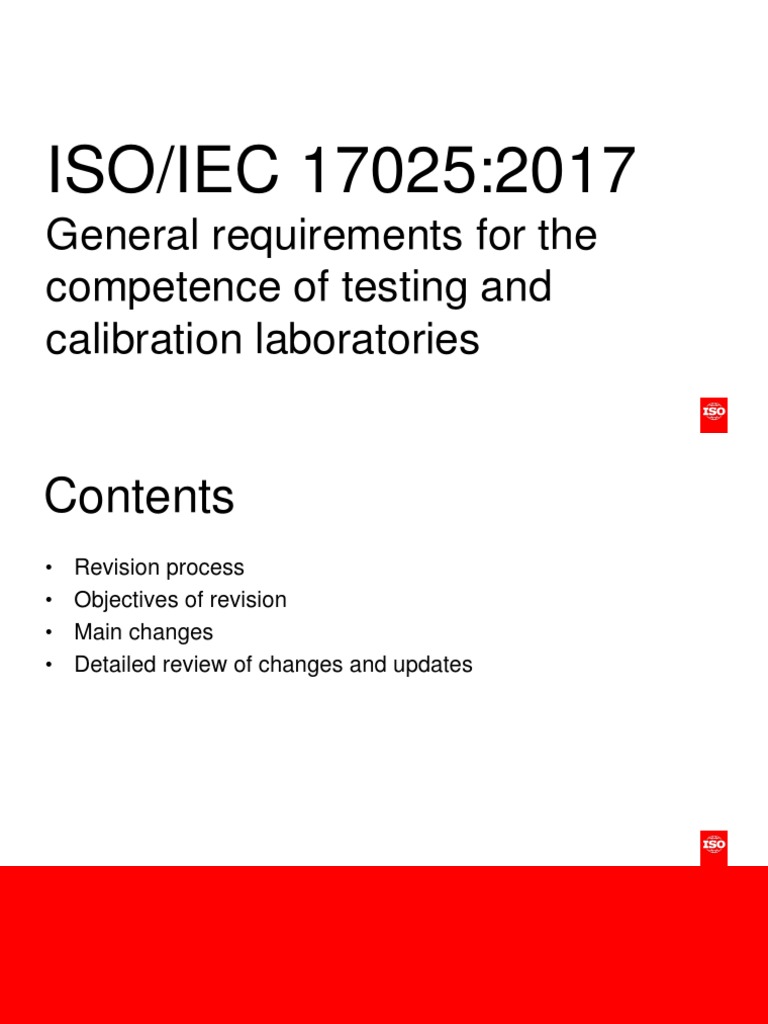 ISO IEC 17025 2017 Presentation | Calibration | Metrology