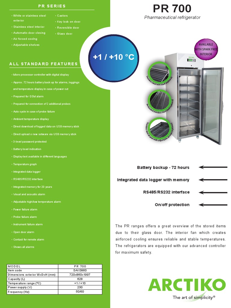Especificaciones Artiko PR 700 | PDF | Power Supply | Electronics