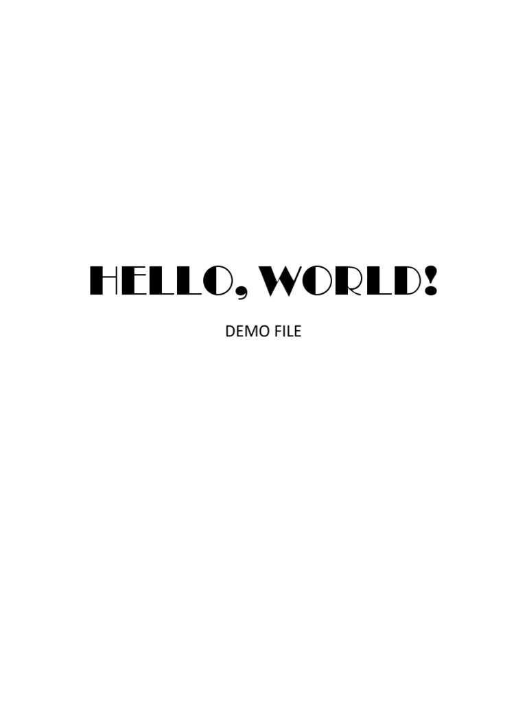 Hello World PDF | PDF | Foreign Language Studies