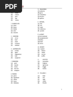 Psat Vocab 1 | PDF