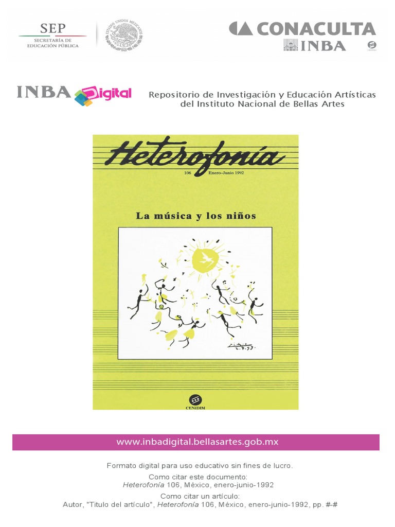 Heterofonia 106 | PDF | Adultos | Aprendizaje