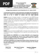 Change Signatories Resolution | PDF | Banks | Banking